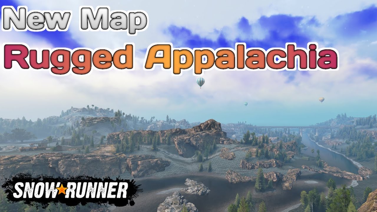 New Map Rugged Appalachia In SnowRunner Season 10 @TIKUS19 - YouTube
