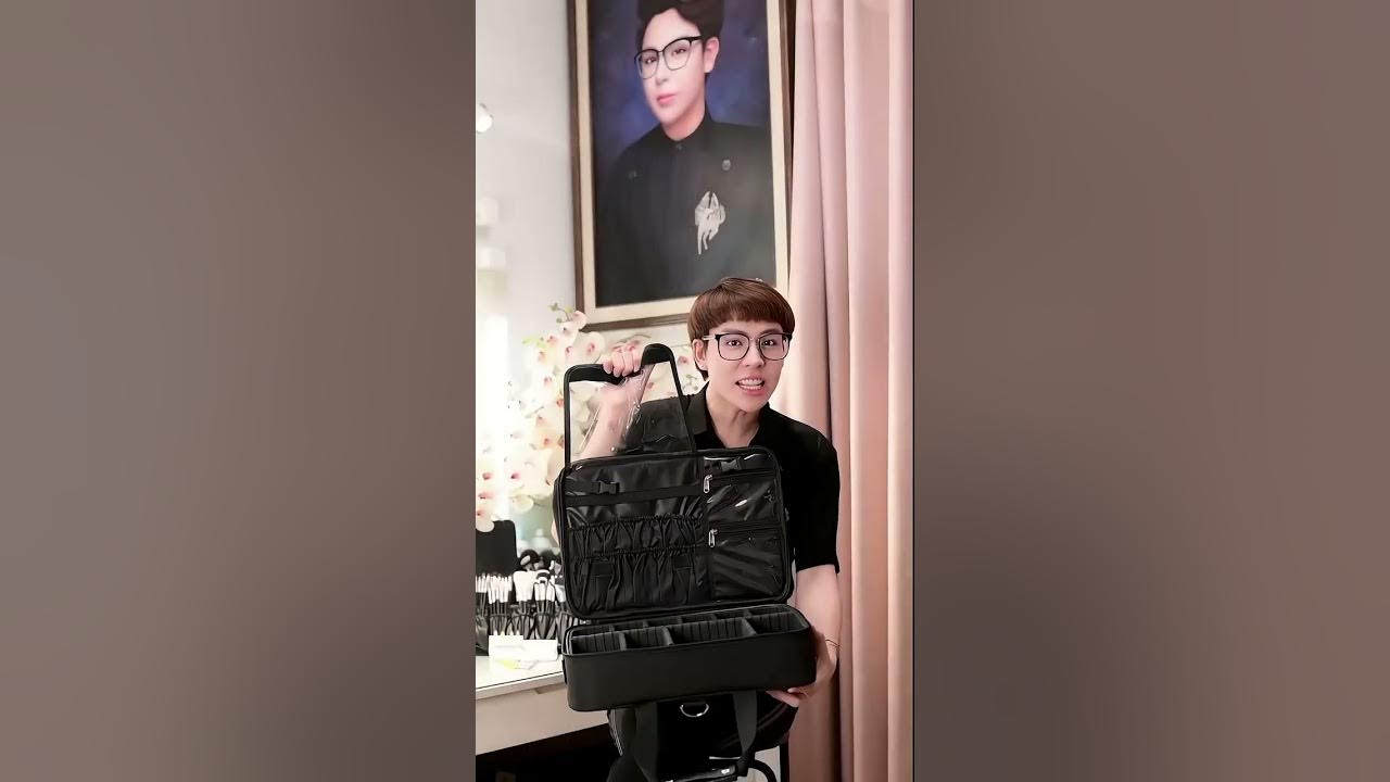 QuânBee review cốp đa năng đựng đồ trang điểm, làm tóc Swanie - YouTube