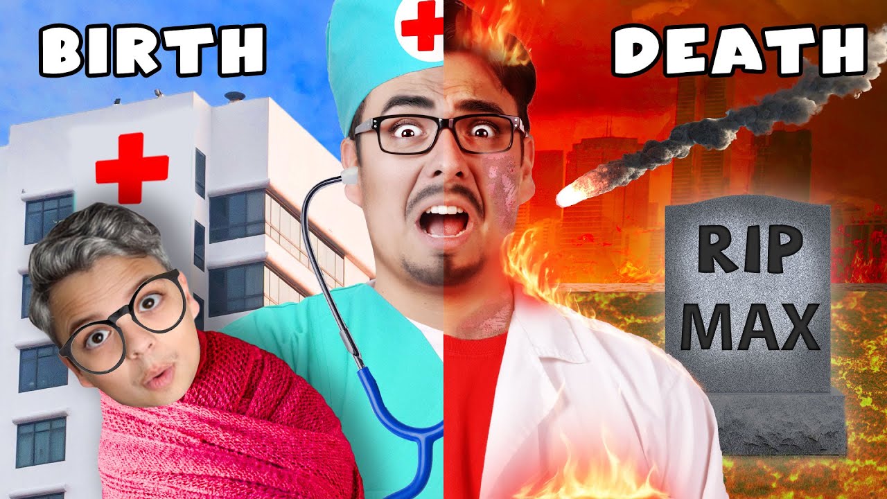 BIRTH TO DEATH OF MAX THE GREATEST SCIENTIST | FUNNY SITUATIONS & CRAZY ...