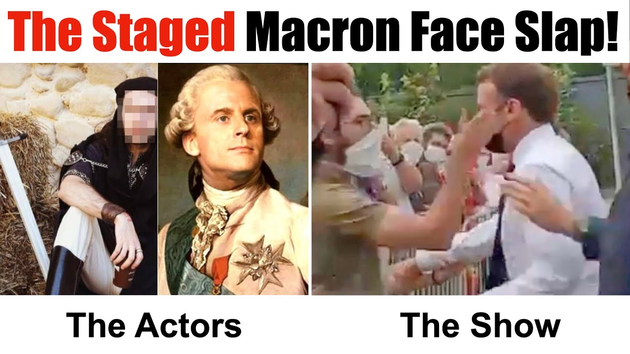 The Staged Macron Face Slap! - YouTube
