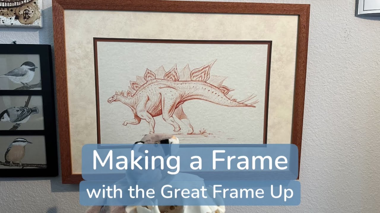 Making a Frame (with The Great Frame Up) - YouTube