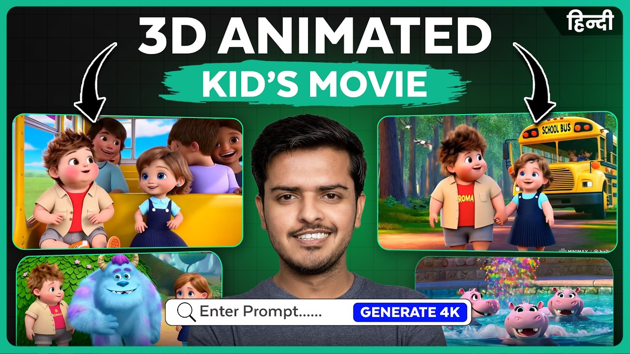 I Created a Kids’ Animated Movie with AI – Start to Finish Tutorial ...