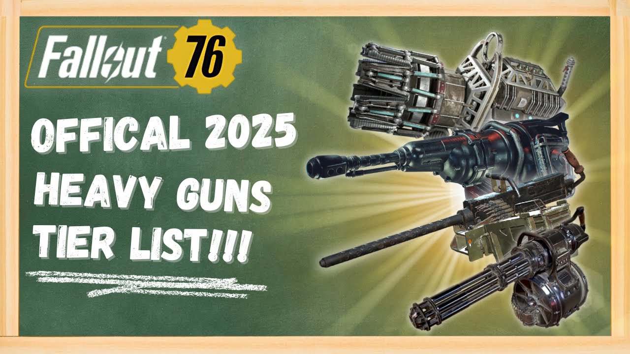What Is The BEST Heavy Weapon? (DPS Testing) - Fallout 76 - YouTube