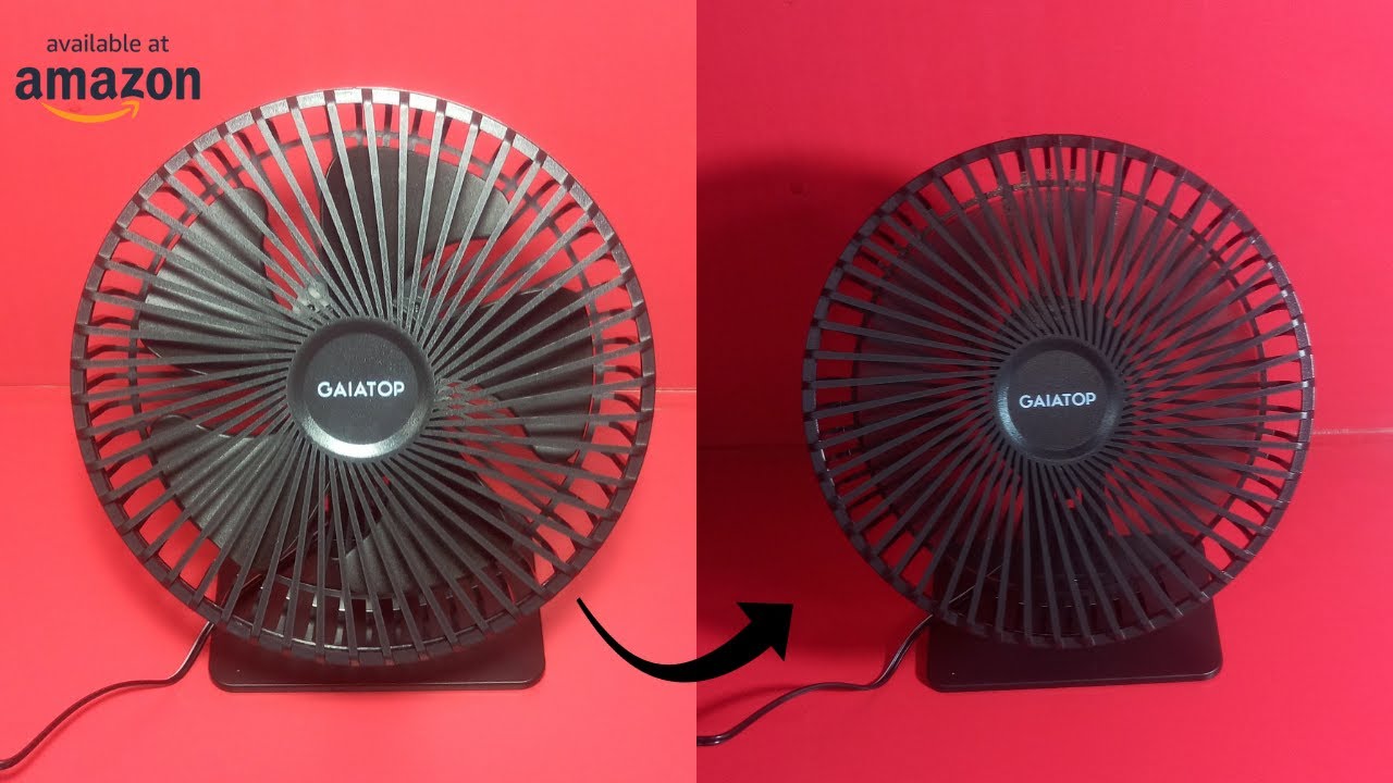 Gaiatop Small Tab Small Personal Cooling Fan for Home Office - YouTube