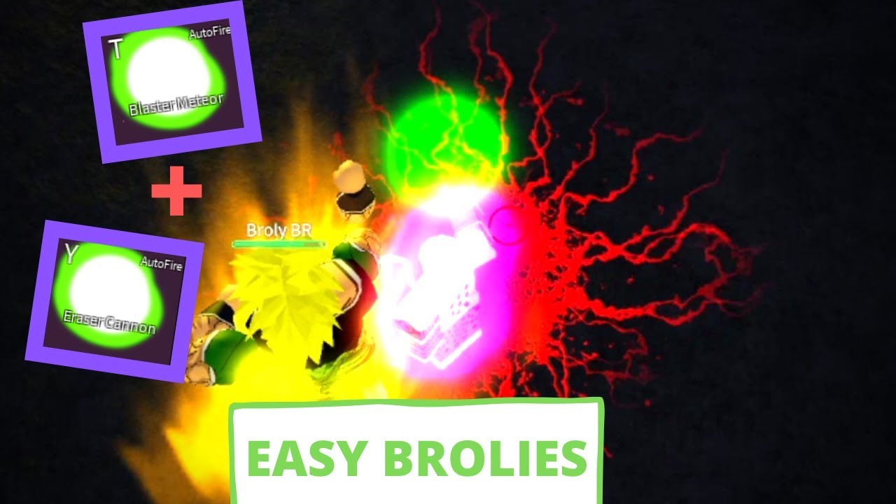 New Way To Broly Fast! (Cannon Blast + Meteor Blast) |Dragon Ball Z ...
