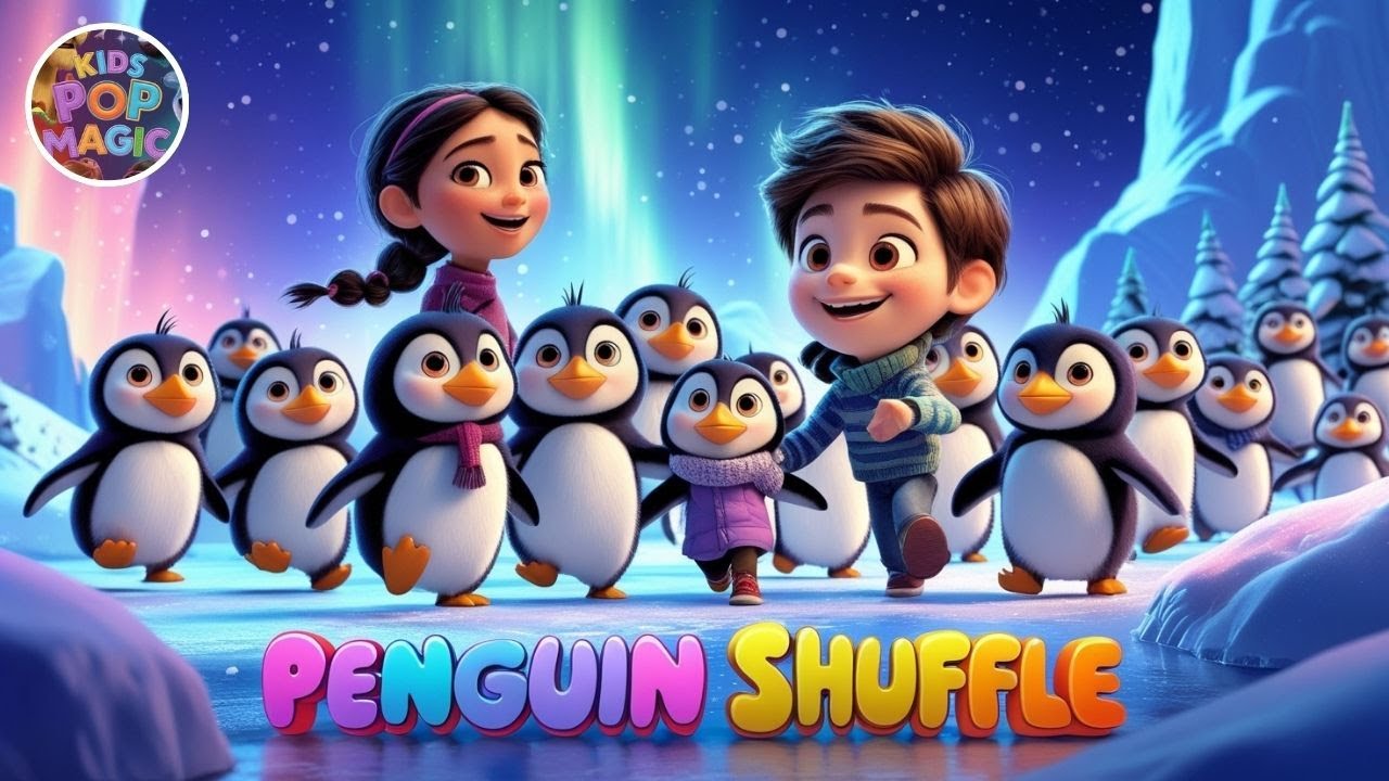 Penguin Shuffle Challenge! 🐧Frozen | Can You Dance Like a Penguin ...