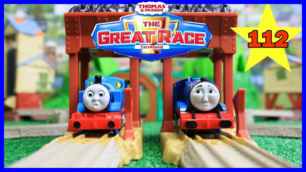 NEW THE BIGGEST! THOMAS AND FRIENDS THE GREAT RACE #112 | TRACKMASTER ...