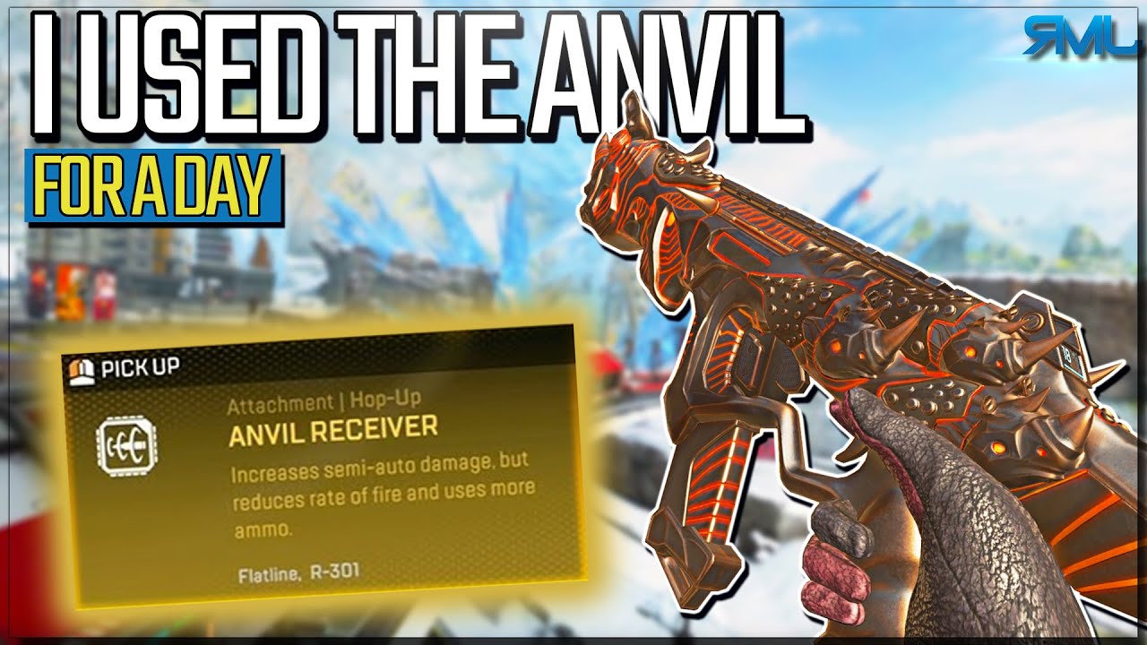 I Used the Anvil Receiver for a Day - Apex Legends Gameplay - YouTube