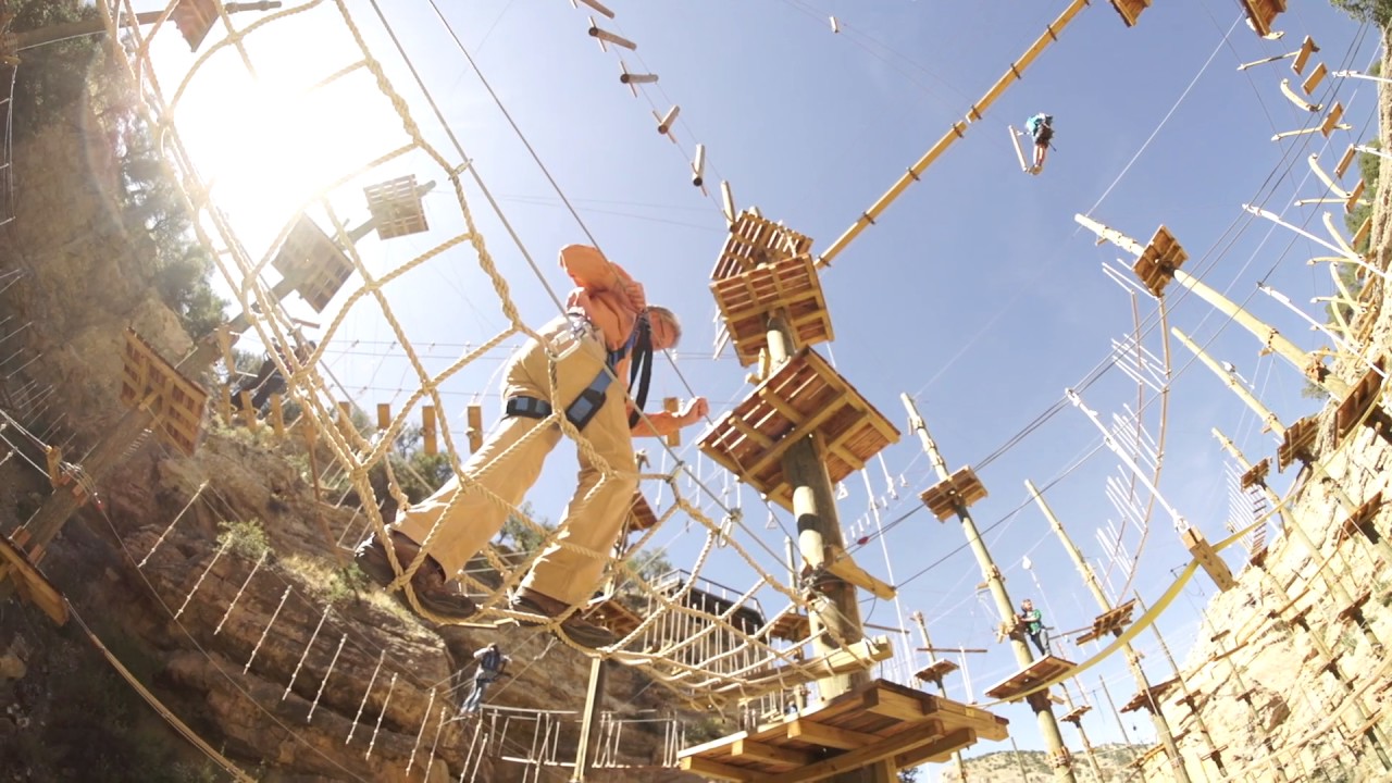 Monarch Mountain Team Building At Captain Zipline - YouTube