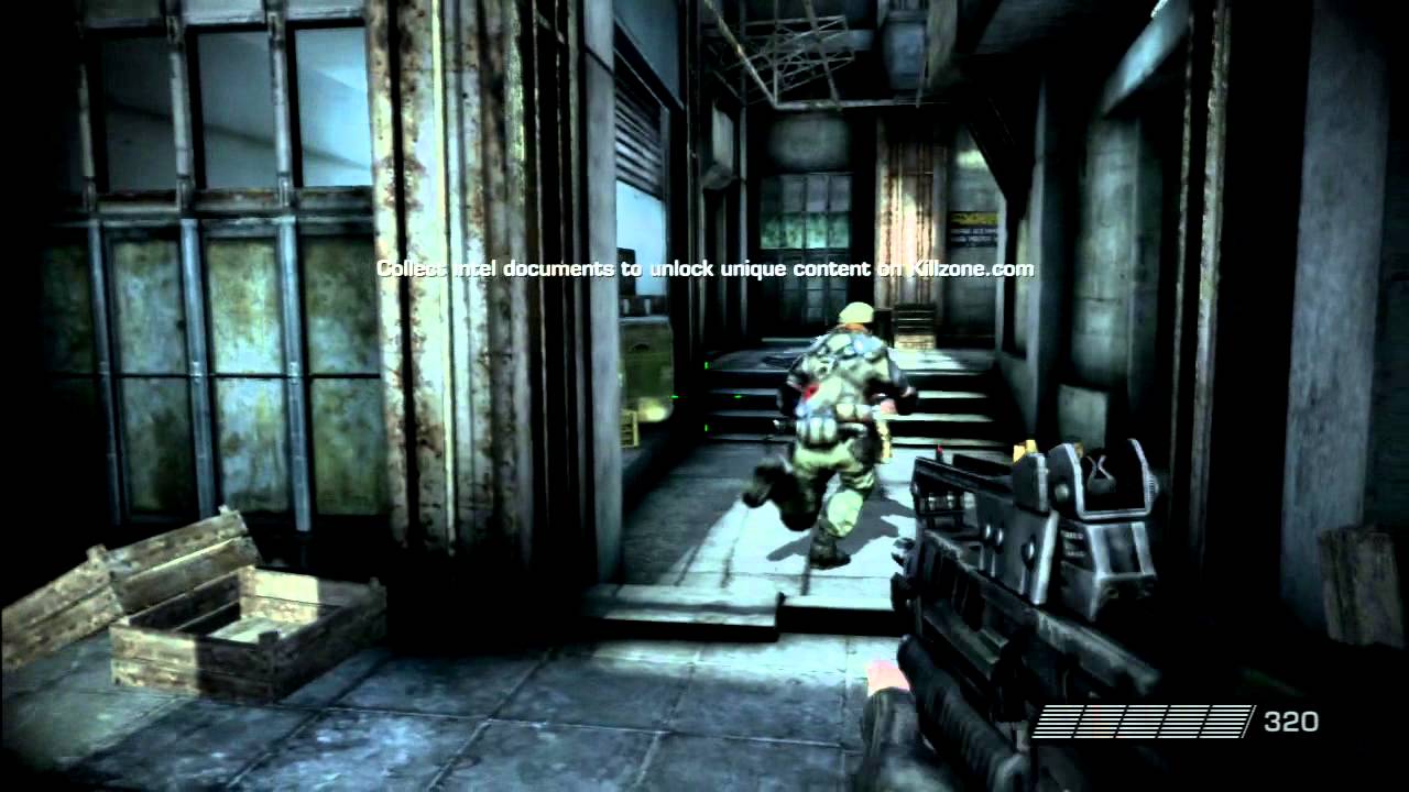 Killzone 2 - Corinth River - All Suitcases and Helghast Symbols - YouTube