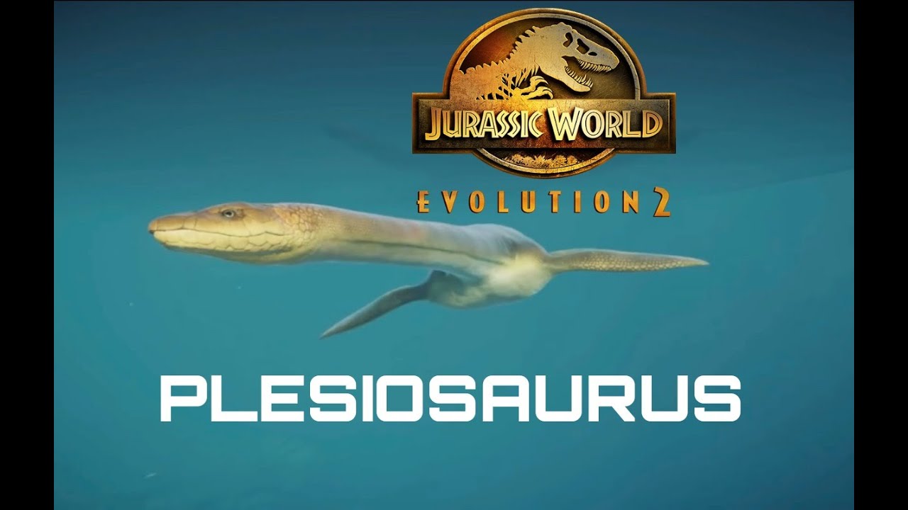 Species field guide plesiosaurus | Jurassic World Evolution 2 - YouTube