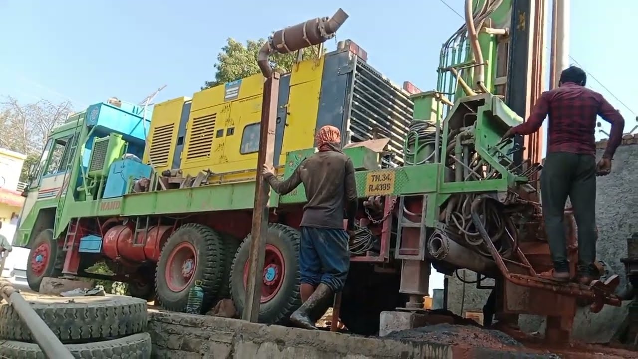 Borwell Drillingll -40 Feet Deep Boring 10 Hp Motor/बोरवेल खुदाई का फुल ...