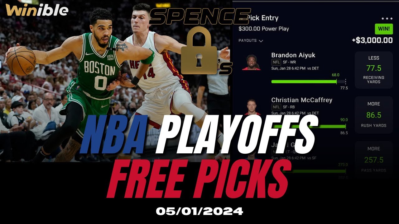 5/1 NBA PLAYOFF PICKS AND PROJECTIONS - YouTube