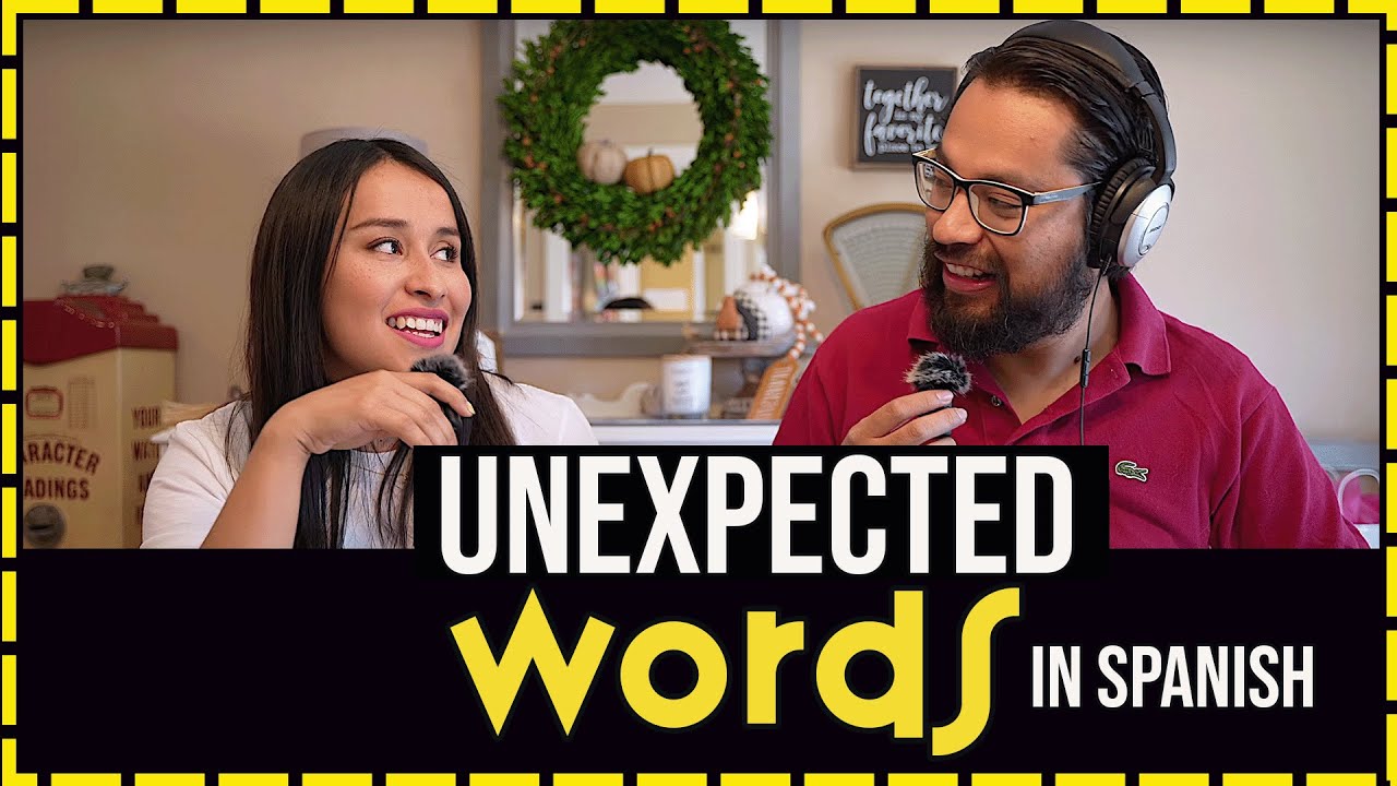 Fun Spanish words we found in an old book [Spanish Podcast] - YouTube