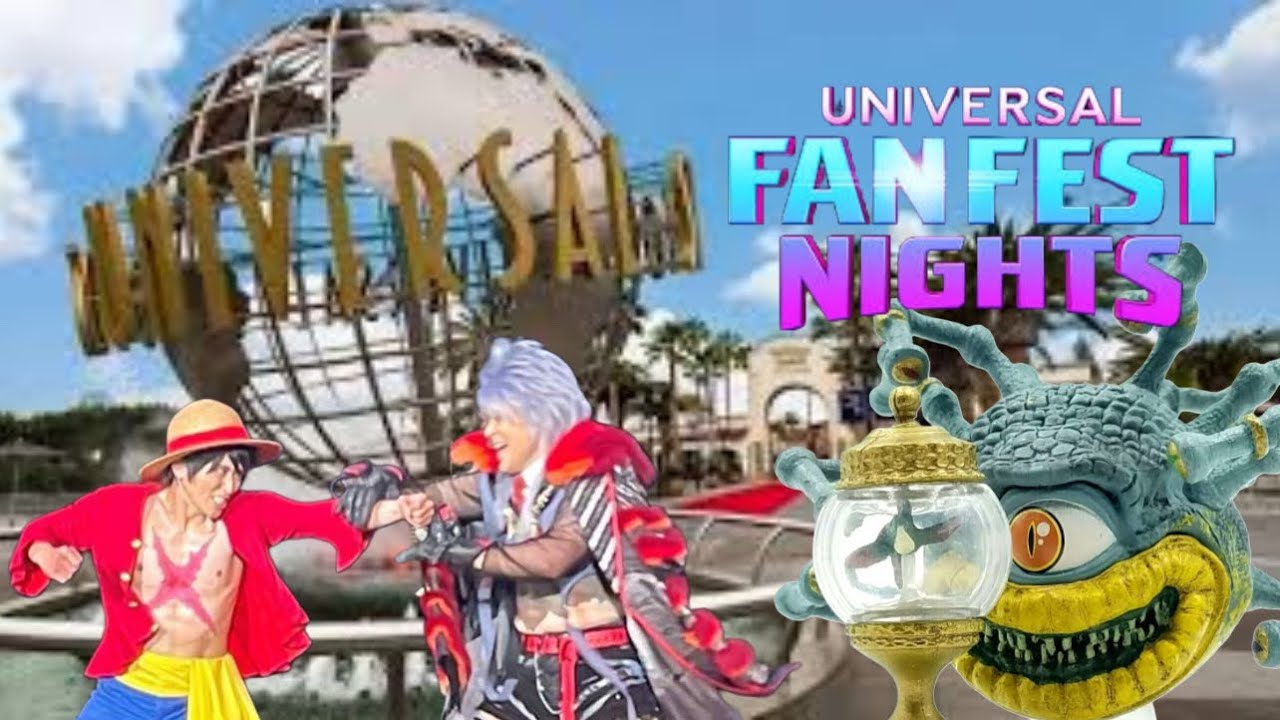 Universal Studios Fan Fest: D&D Walkthrough? One Piece Meet and Greets ...