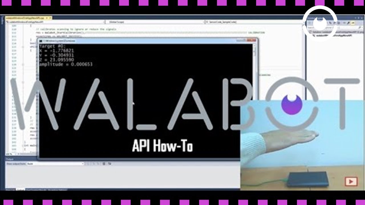 Walabot API: Walkthrough and Explanation - YouTube