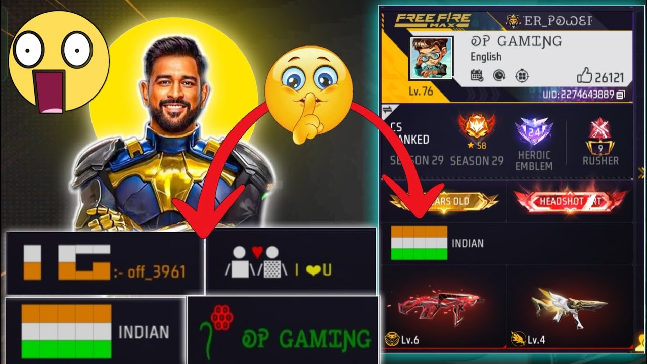 How To Write Colour Text In Free Fire 😱|| Free Fire Stylish Bio || Free ...