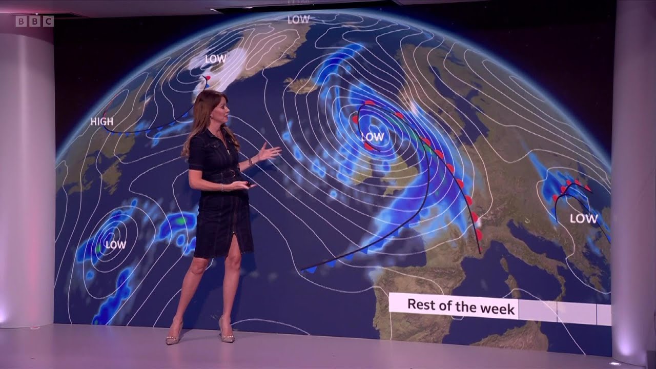 Elizabeth Rizzini - BBC Weather 30Sep2025 - YouTube
