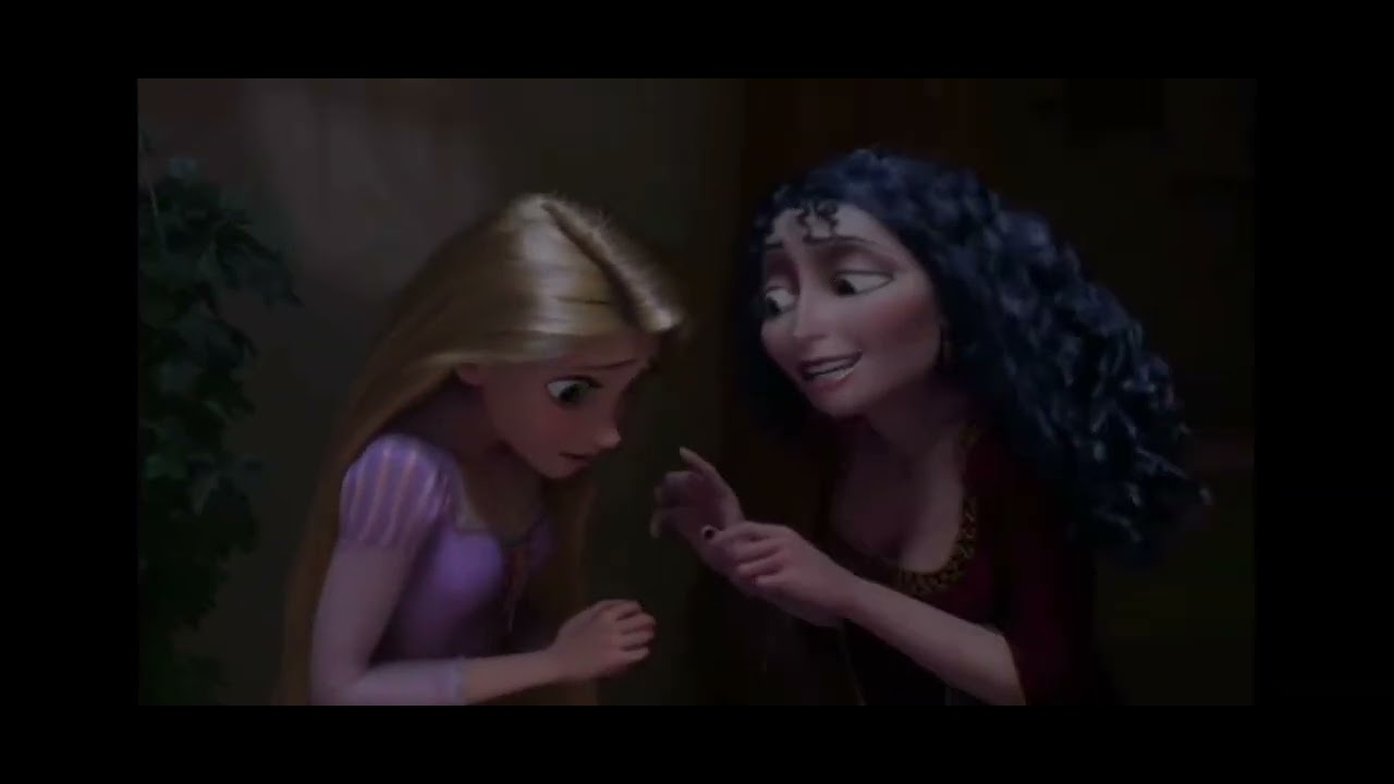 Rapunzel realise she is lost Princess !! - YouTube