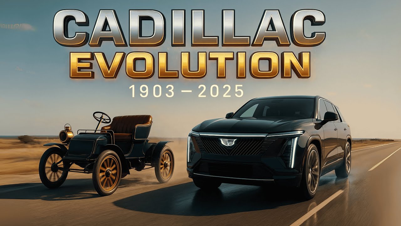 CADILLAC CAR EVOLUTION 1903 - 2025 - YouTube