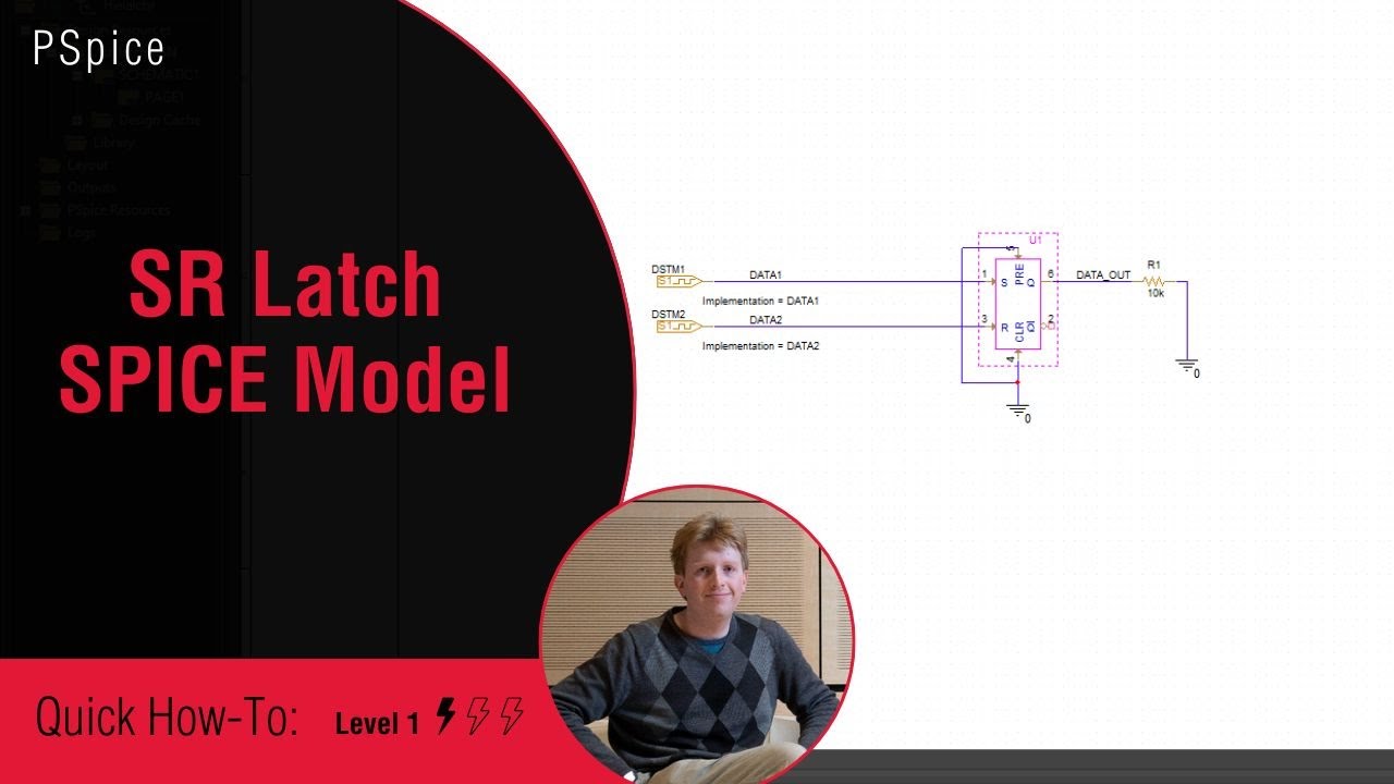 Build Your Own SR Latch SPICE Model From Scratch! - YouTube