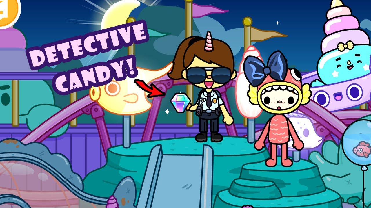 Detective Candy scopre i segreti del luna park! [ Toca life World ...
