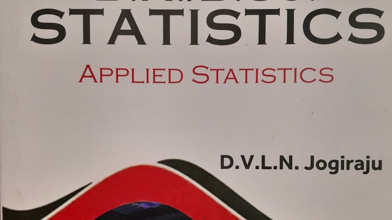 Applied Statistics Text book for Andhra Pradesh state - BSc Statistics ...