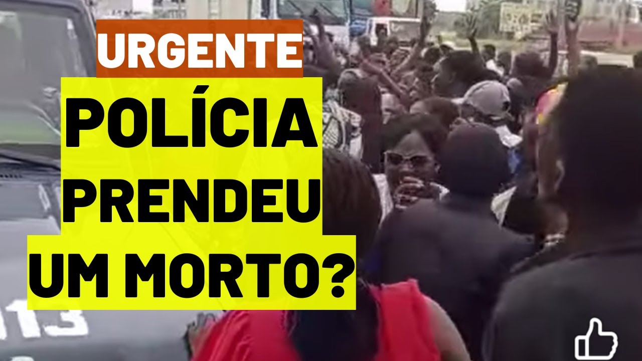 Polícia de Angola surpreende o povo ao interromper cortejo fúnebre ...