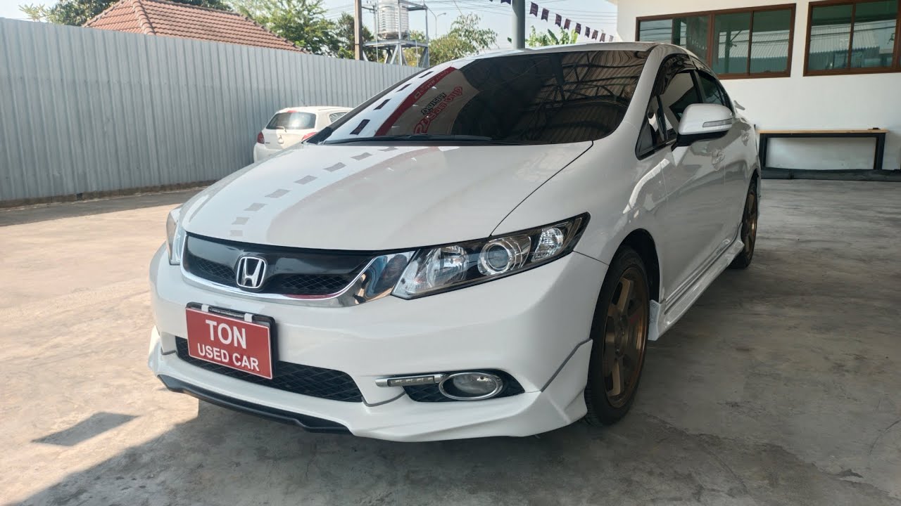 Honda Civic FB 1.8E Modulo 2014 รถบ้าน สภาพสวยพร้อมใช้งาน ผ่อนเริ่ม8 ...