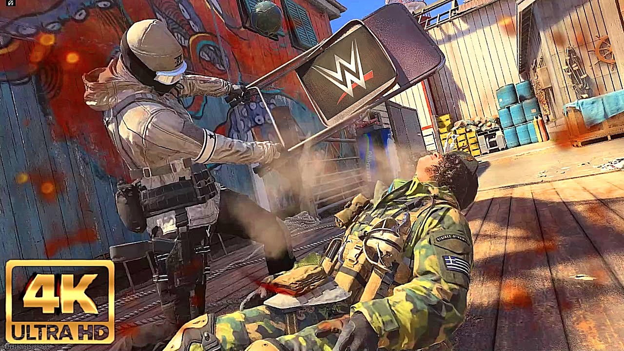 CALL OF DUTY X WWE PC GAMEPLAY 4K ULTRA HD - YouTube