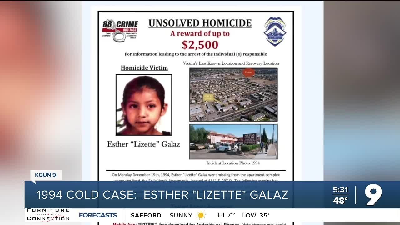 Unsolved: Murder of 6-year-old Esther 'Lizette' Galaz 30 years later ...