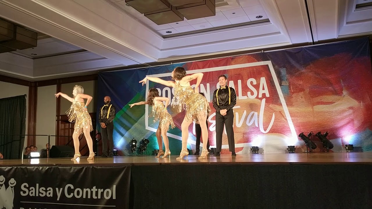 Boston Salsa Festival 2018-08-05 Performance, Team Nueva Estrella - YouTube