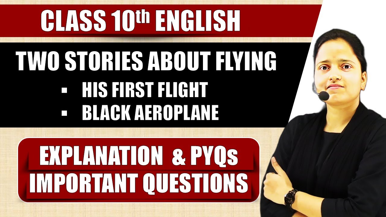 Two Stories about flying : His first flight & Black aeroplane | Class ...
