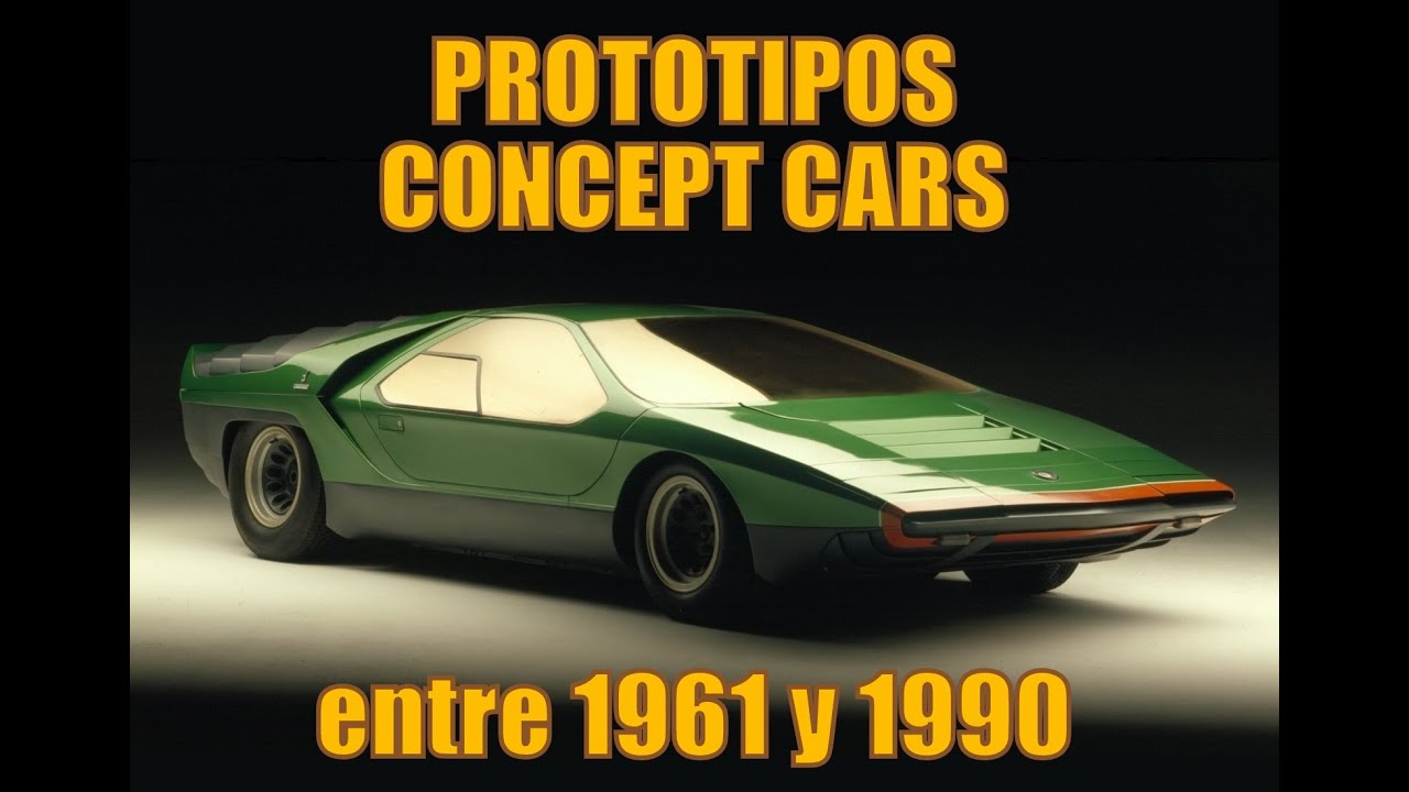 Autos Prototipos (Concept cars) de 1961 a 1990 - YouTube