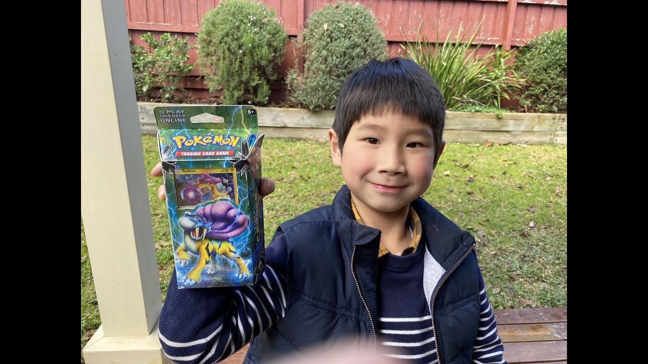 Pokemon TCG: Storm Caller Theme Deck Opening JonahJoJo - YouTube