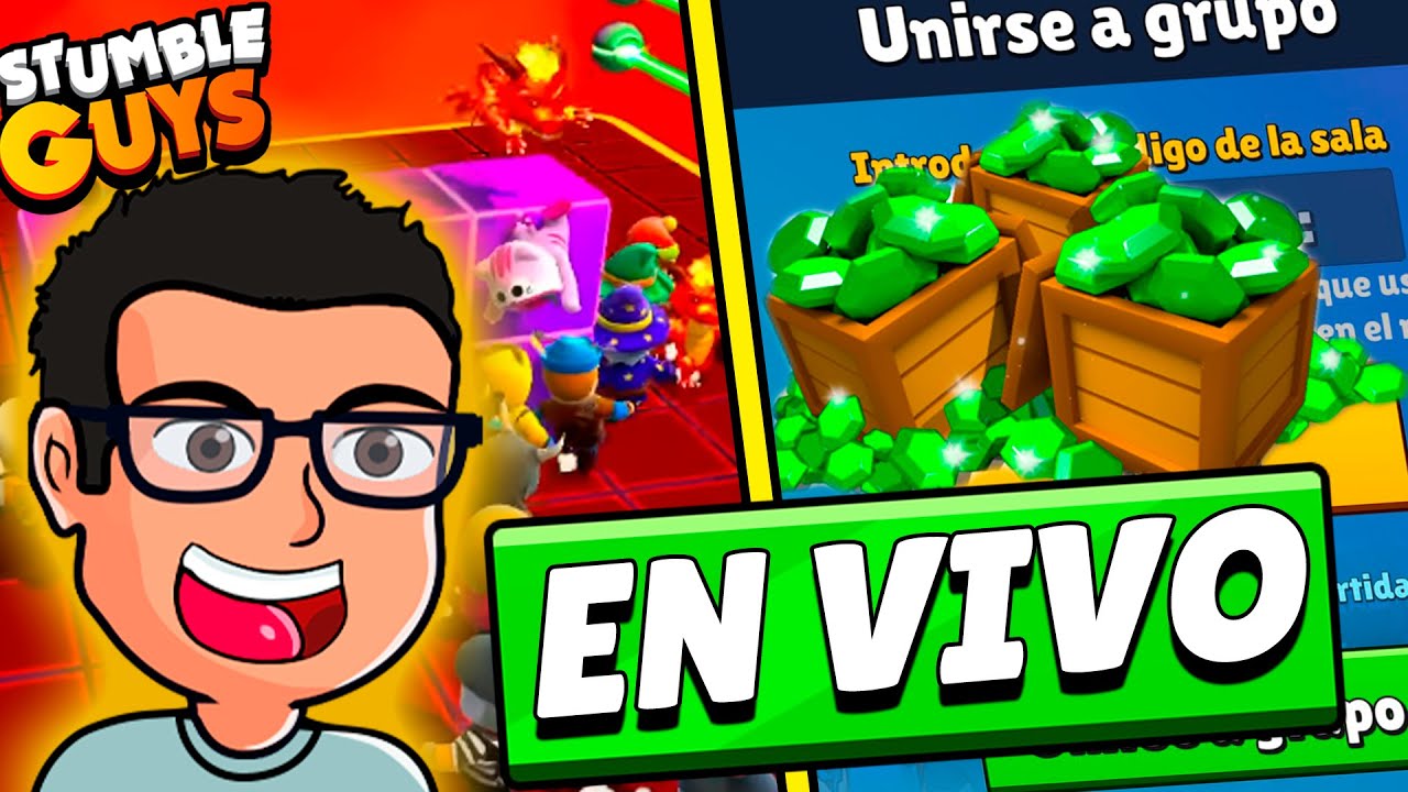 🔴REGALANDO GEM4S 9999💎en BLOCK DASH LEGENDARIO*Stumle Guys en vivo*🔥 ...