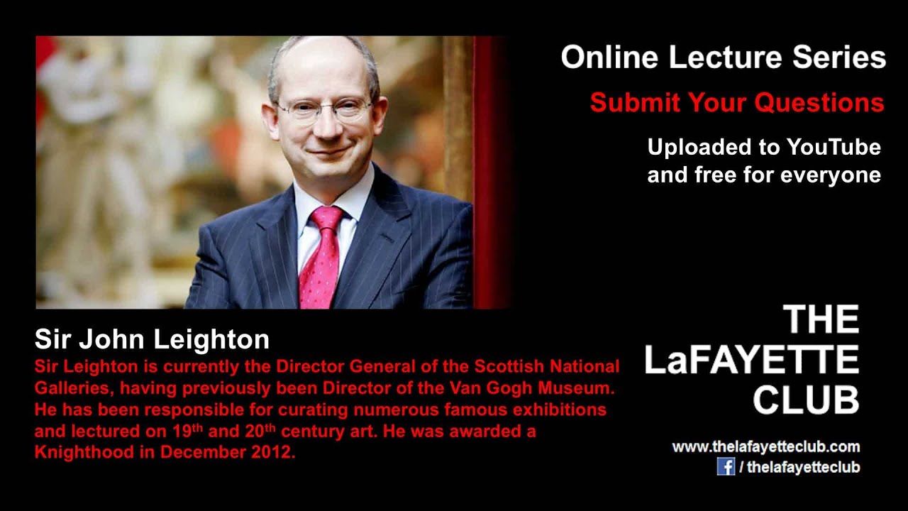 In Conversation with Sir John Leighton - YouTube