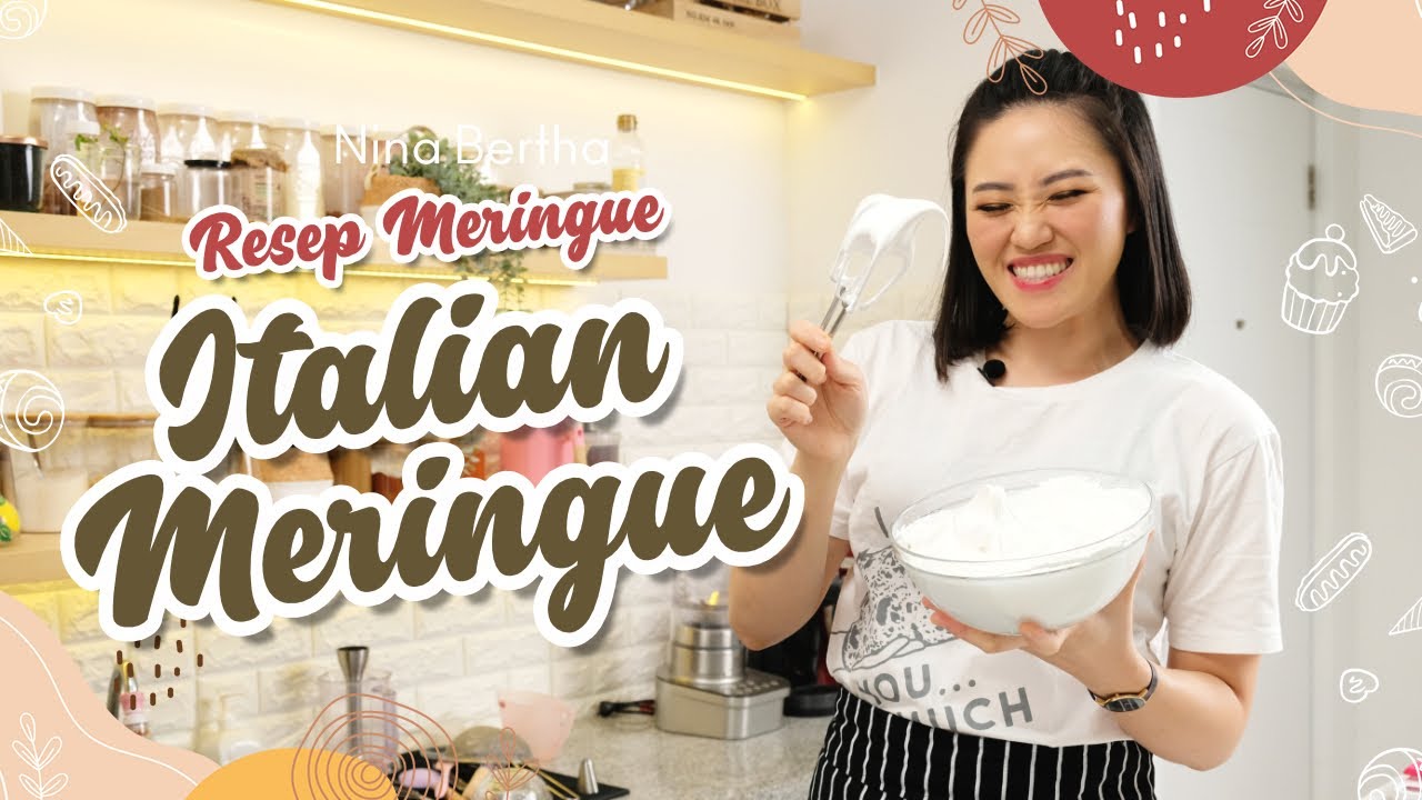 Cara Membuat Italian Meringue - Resep Meringue Anti Gagal - YouTube
