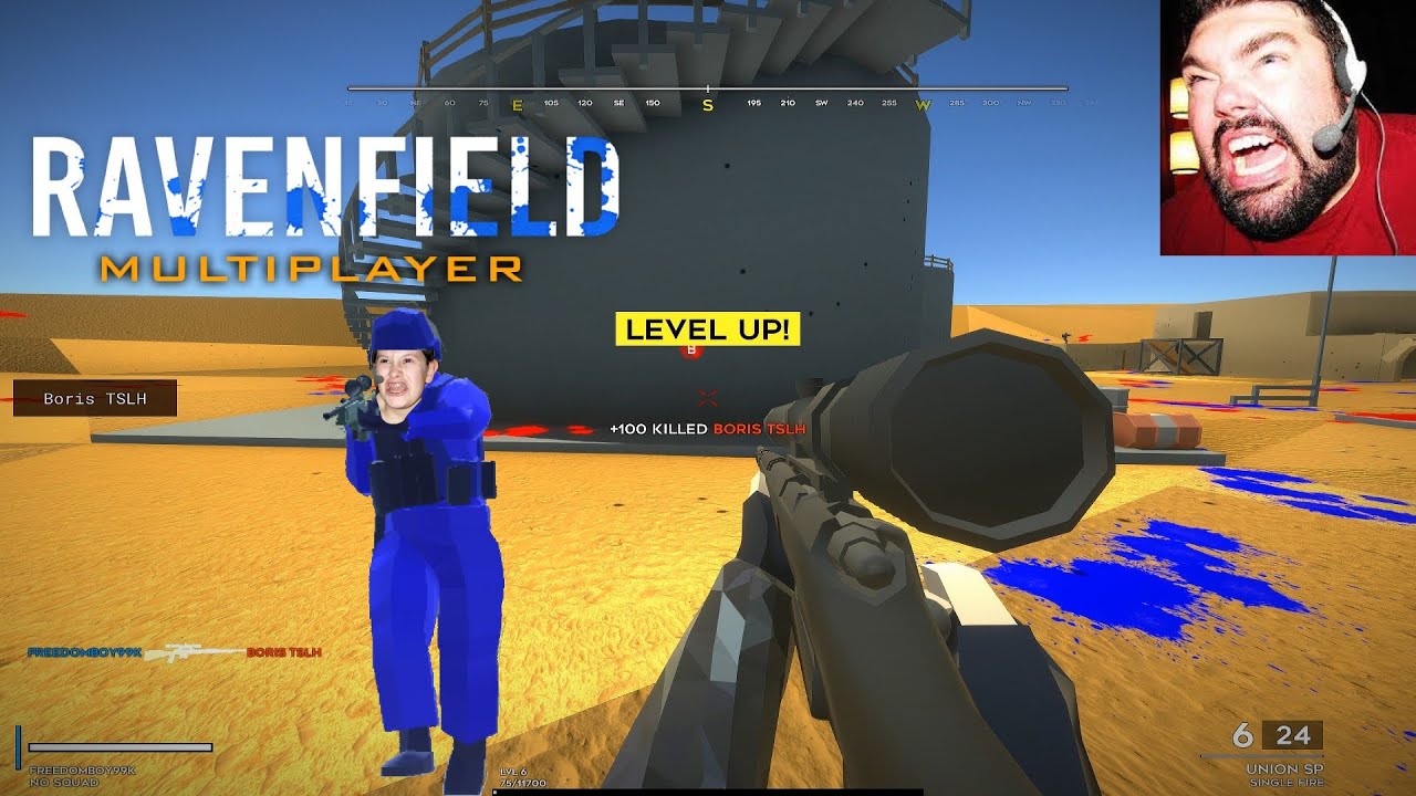 Ravenfield COD Multiplayer experience gameplay..(Better than MWIII lol ...