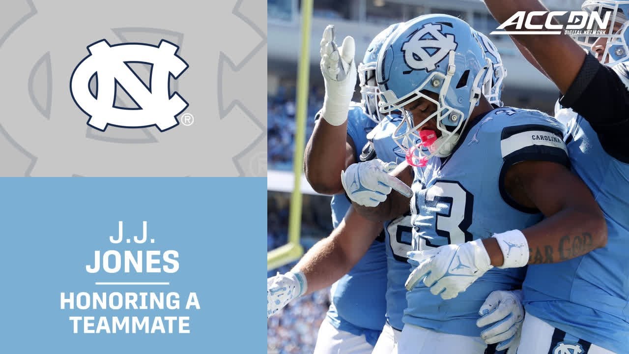 UNC's J.J. Jones Scores Wearing Tylee Craft's No. 13 - YouTube