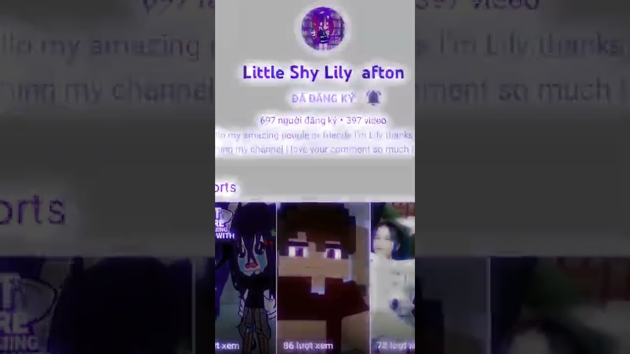 for @Little Shy Lily afton - YouTube