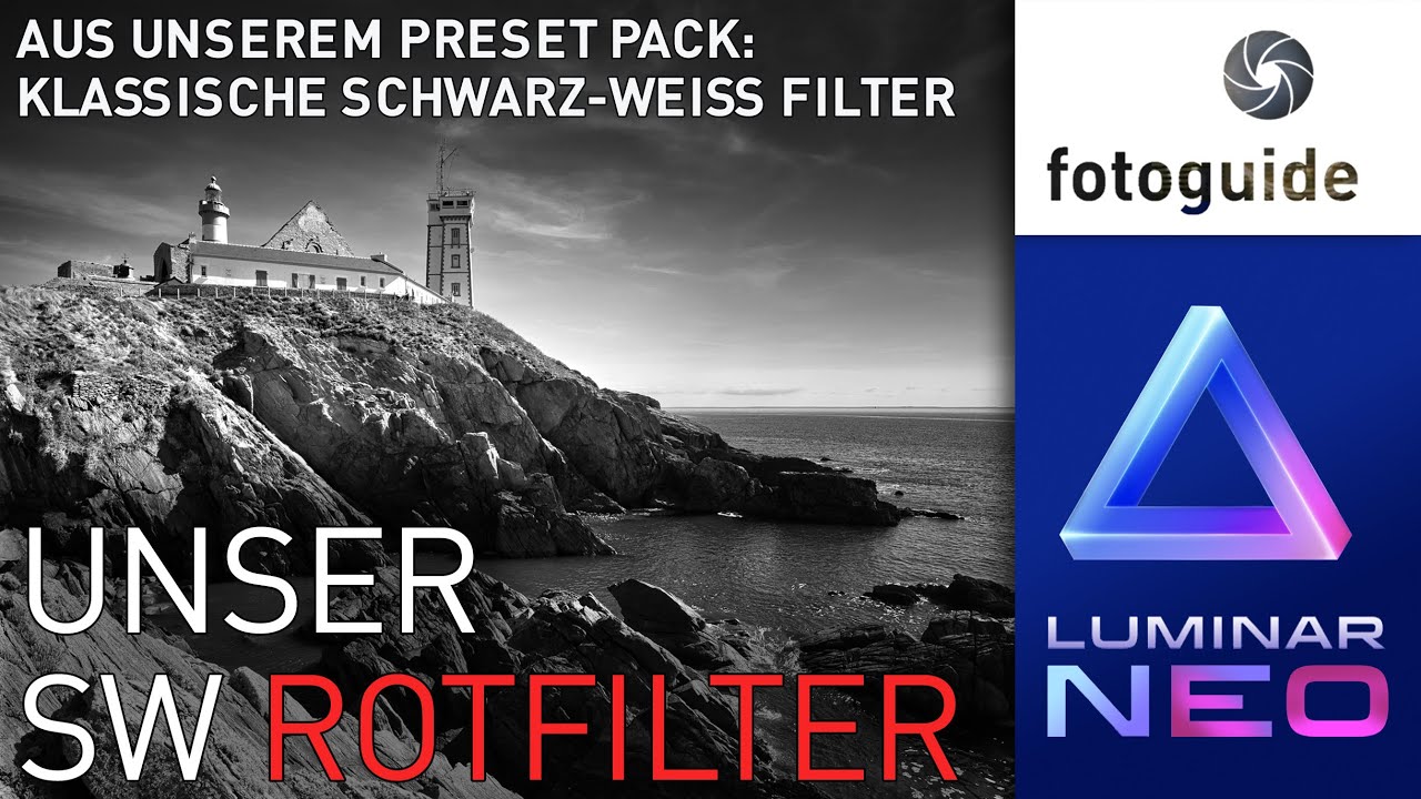 Luminar NEO # : Unser SW Rotfilter aus unserem Preset Pack: 12 ...