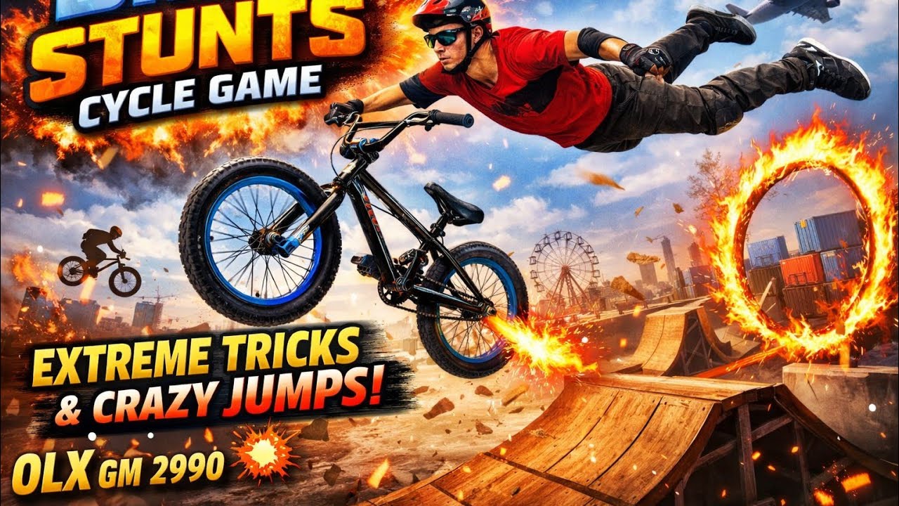 BMX Stunts Cycle Game 🔥 Extreme Tricks & Crazy Jumps - YouTube