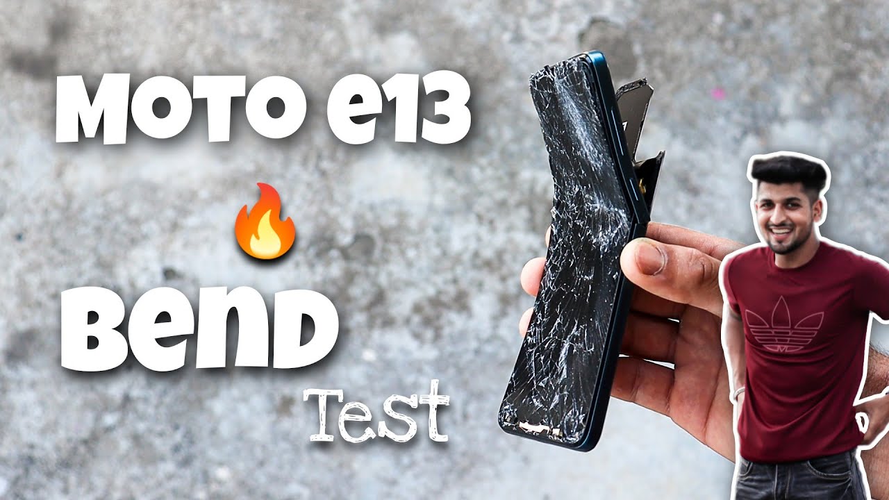 Moto e13 Bend Test - YouTube