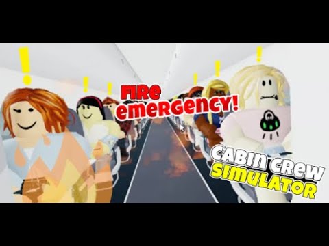 CABIN CREW SIMULATOR | FIRE EMERGENCY PREVIEW - YouTube