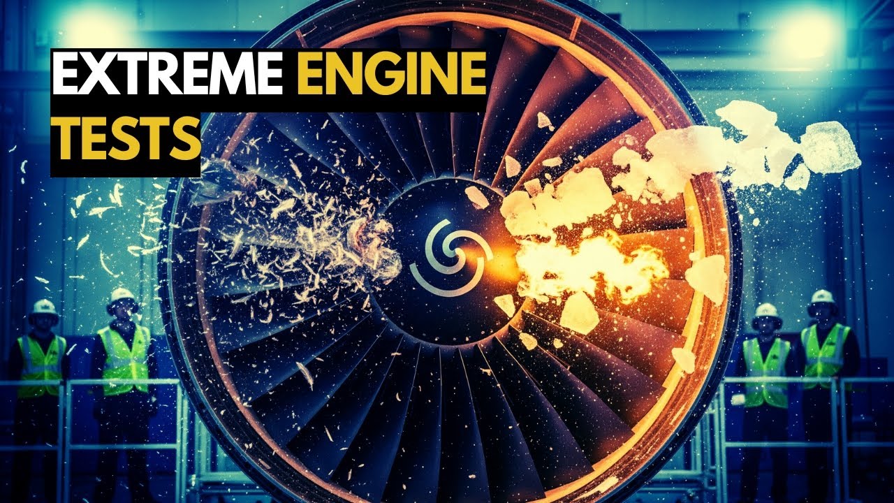 This Is How Airplane Engines Are Tested for Safety - YouTube