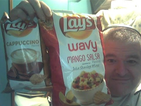 Lay's Mango Salsa & Cappucino (?) Flavored Potato Chips - YouTube