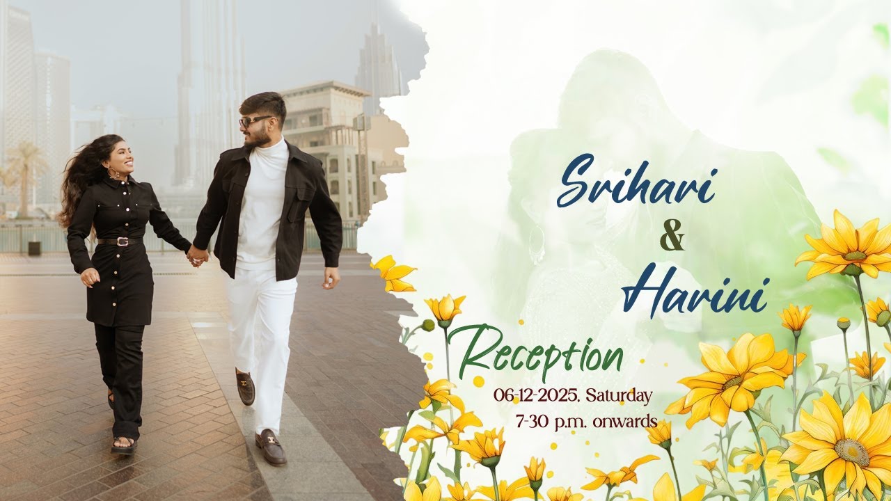 Live Reception of Srihari & Harini on 06/12/2025 at 06:30pm - YouTube