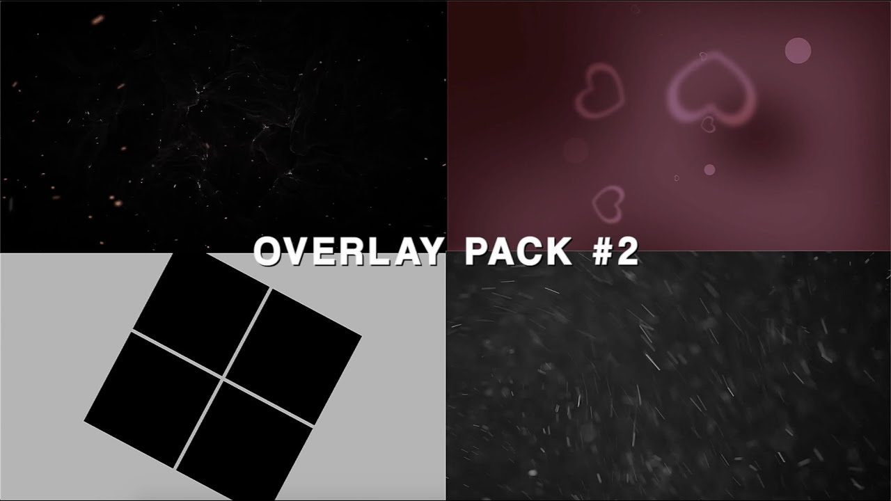 aesthetic overlays for edits pt 2 - YouTube