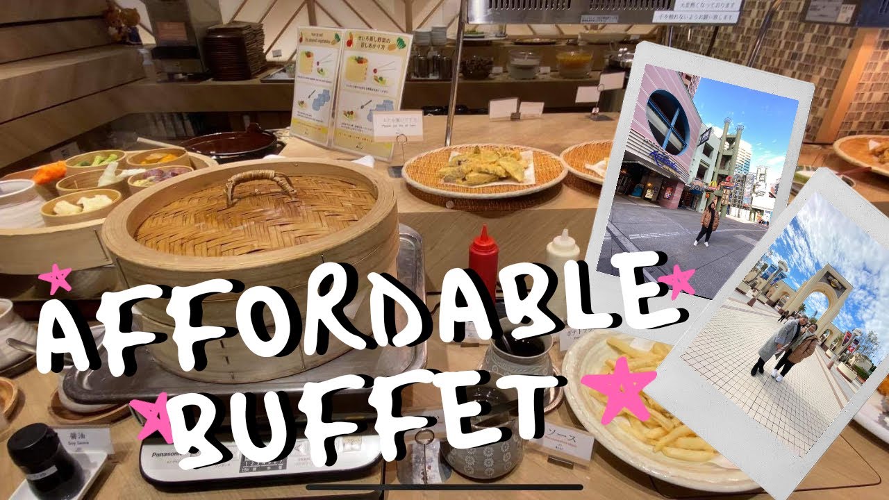 AFFORDABLE BUFFET AT UNIVERSAL CITY WALK |Last day in Japan| - YouTube